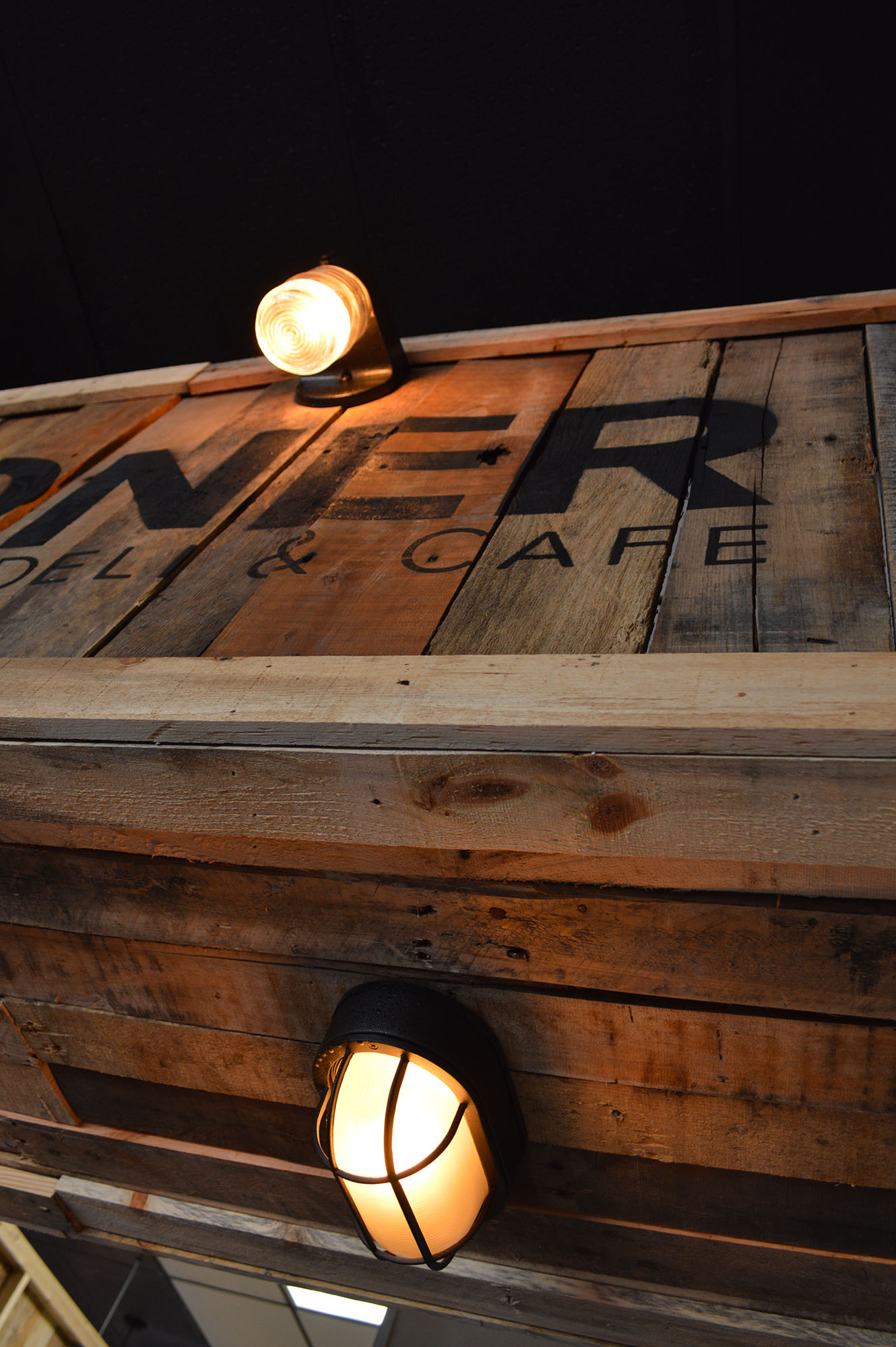 the-provisioner-deli-counter-lights | The Provisioner New York Deli & Cafe